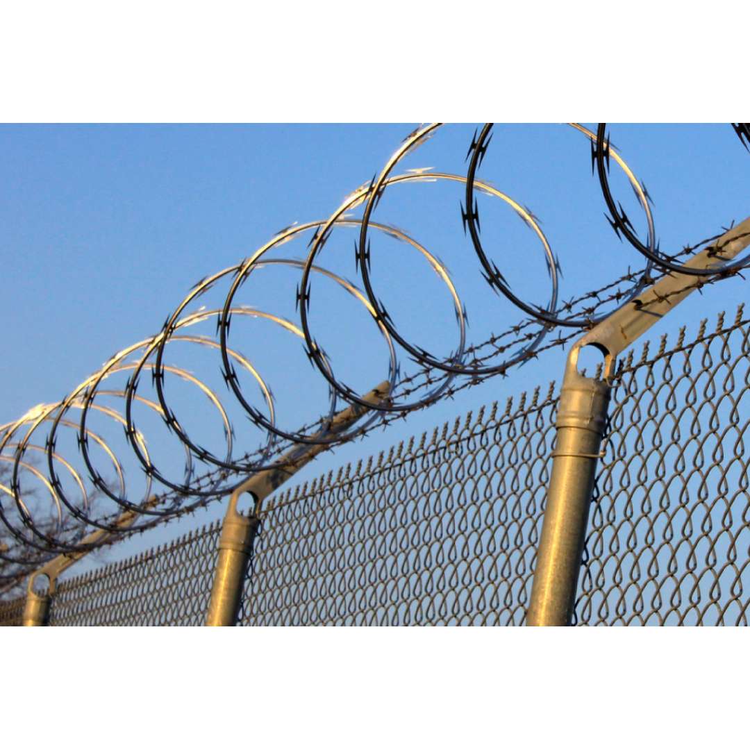 Chain Link Fence Jali Razor Barbed Security Wire Mesh - Others - GilgitApp