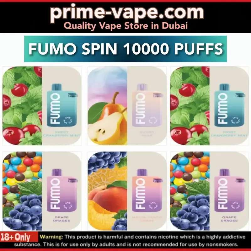 Fumo Spin 10000 Puffs Disposable Vape Dubai Uae Fummo - Others - GilgitApp