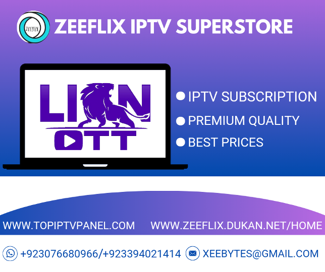 Lion Ott Iptv Panel Lion Ott Iptv Subscription - Others - GilgitApp
